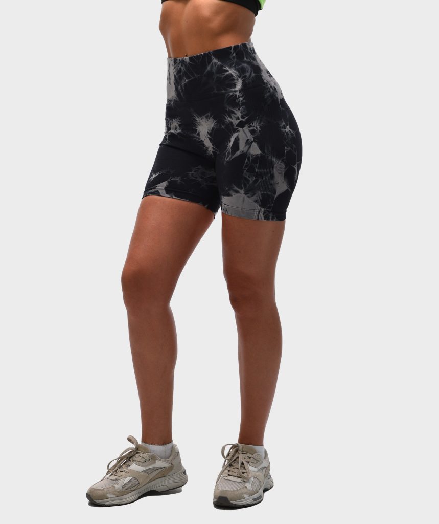 Push-up შორტი Black Cosmos - Fitroom
